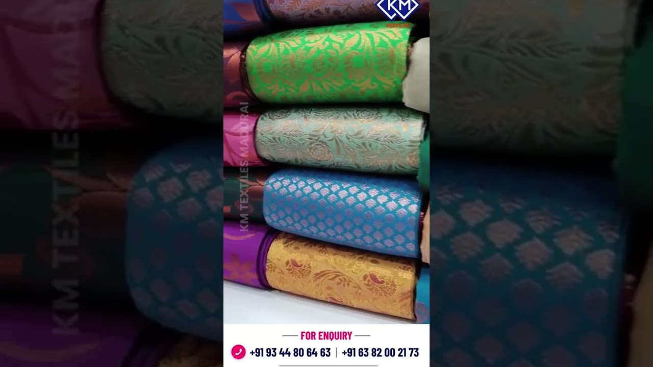 KM Textiles Madurai - YouTube