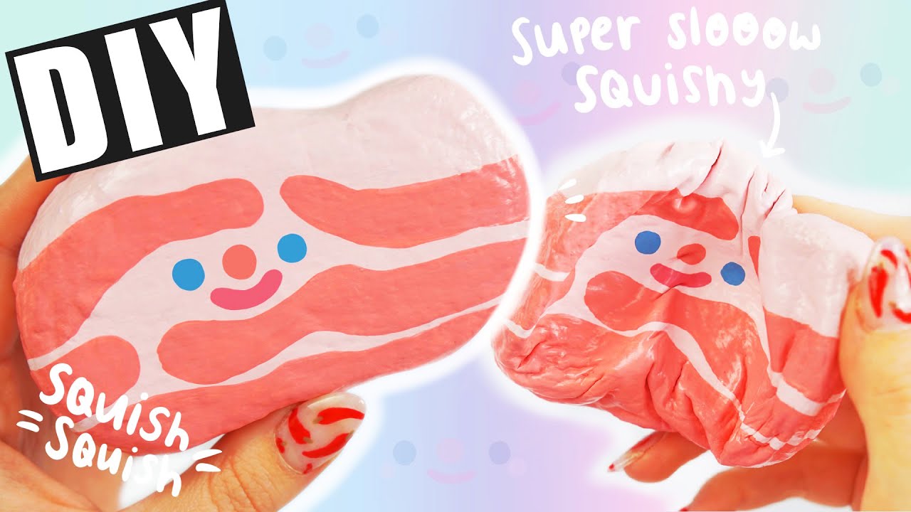 DIY bacon squishy FOAM | DAILY DIY 3/31 - YouTube