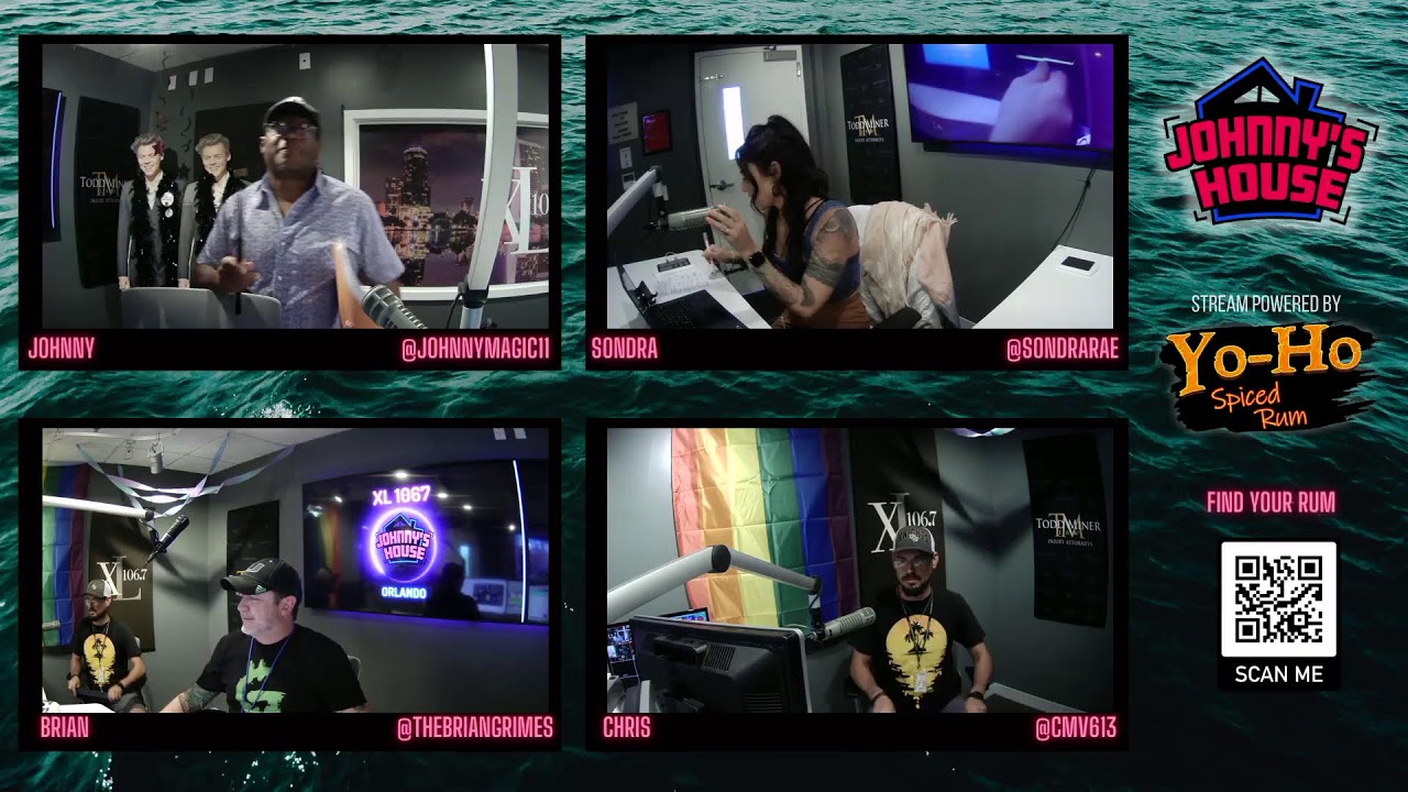 Johnny's House Live Stream September 1st 2022 - YouTube