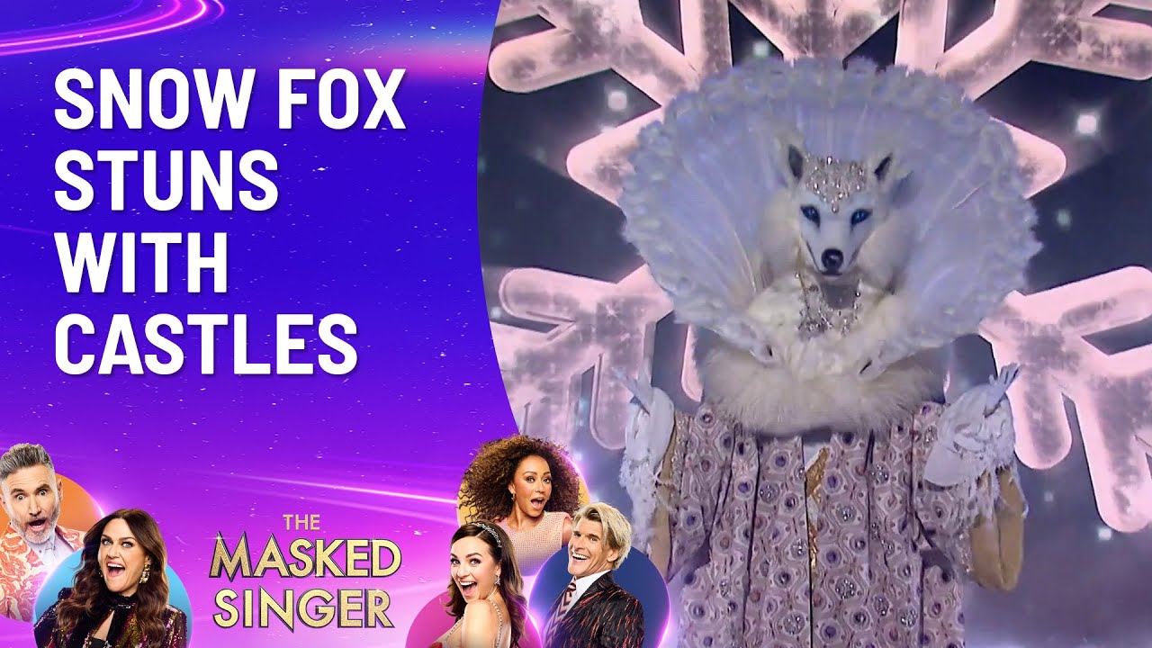 Snow Fox 'Castles' Performance - Season 5 | The Masked Singer Australia ...