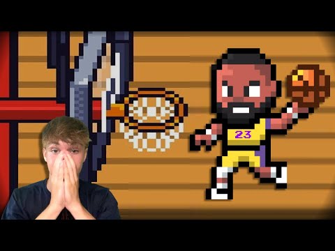 Playing LEBRON JAMES in Hoop Land... - YouTube