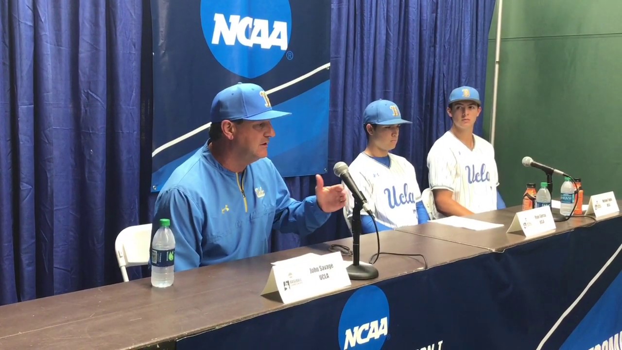 UCLA Baseball Press Conference - NCAA Super Regional Game 1 (6-7-19 ...