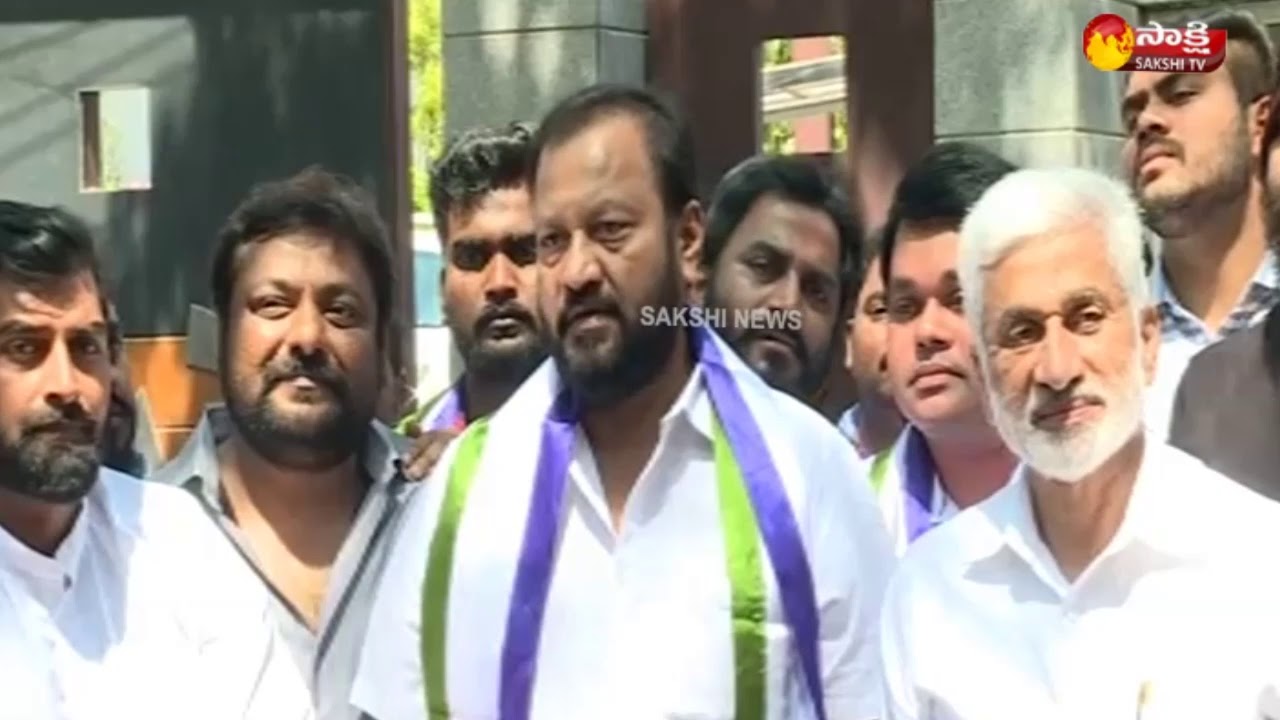 Jr NTR's Father-in-law Narne Srinivasa Rao Joins YSRCP | వైఎస్సార్ ...