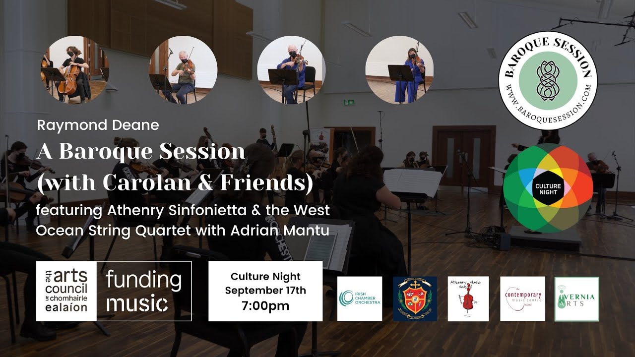 A Baroque Session (with Carolan & Friends) | Athenry Sinfonietta ...