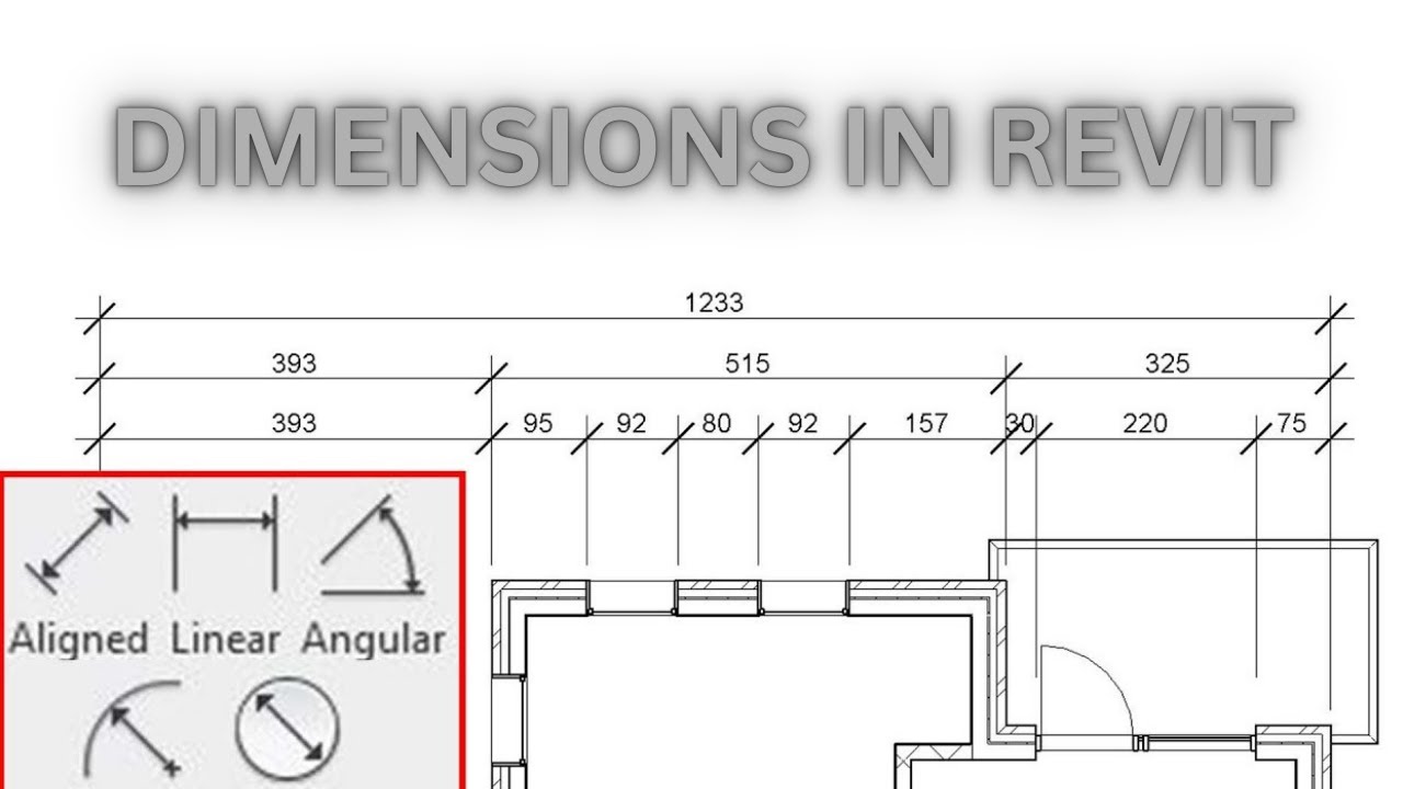 How To Get Measurements In Revit | Dimensions in Revit | Civil ...