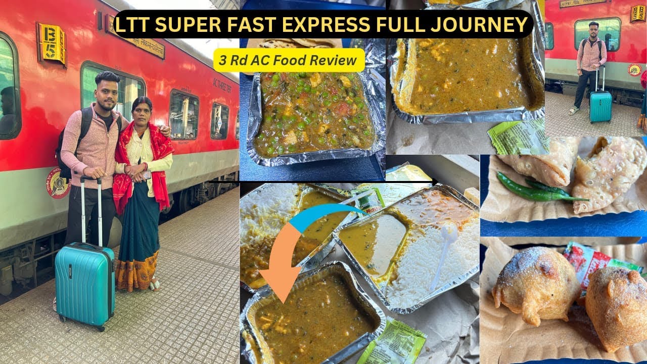 Bhubaneswar To Nashik 3rd AC Journey || Ltt Super Fast Express || IRCTC Food Review 🤤 - YouTube