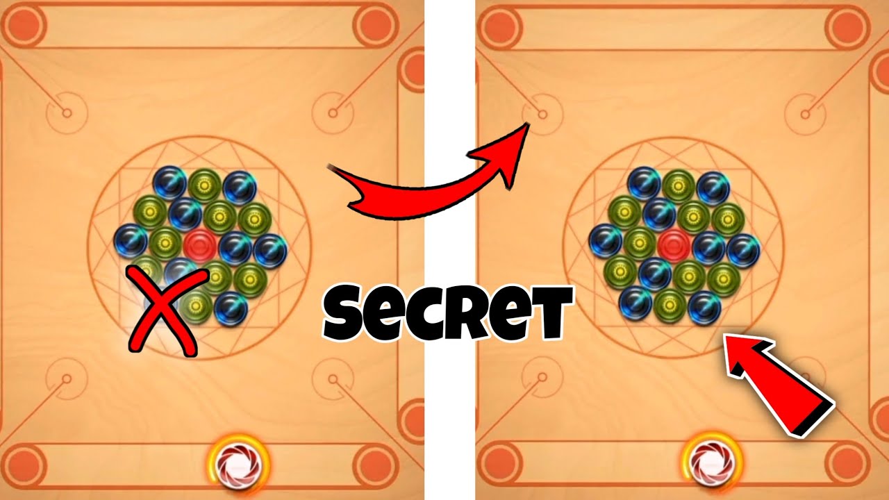 Carrom Pool Break To Finish Trick | Carrom Disc Pool - YouTube