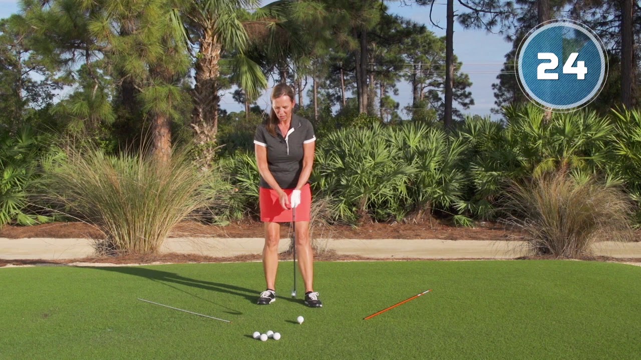 Secret to a good draw shot? 45 degrees. | GOLF.com - YouTube