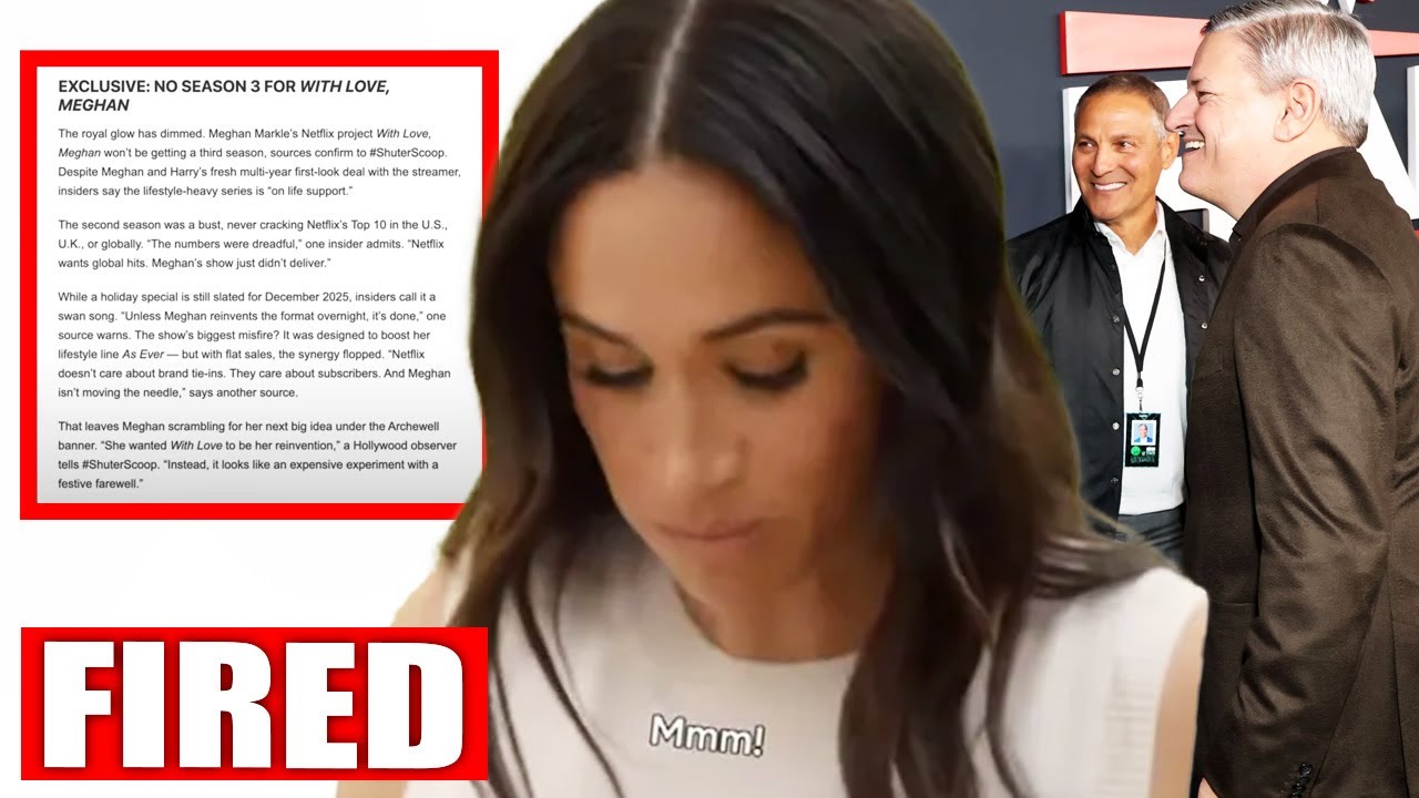 Love With Meghan NO MORE! Netflix AXES Season 2 & 3 After Predicting ...