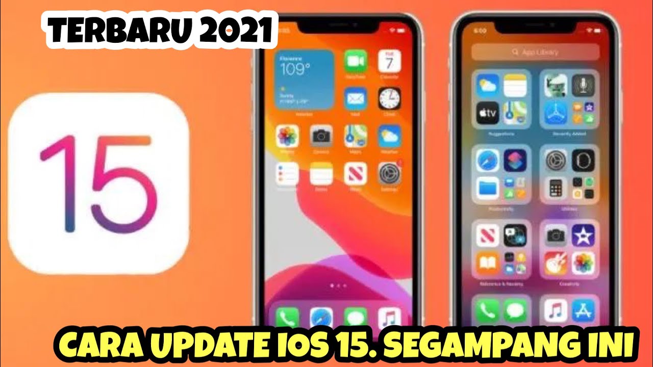 🌿CARA UPDATE IOS 15, GAMPANG 🦋🐝 - YouTube