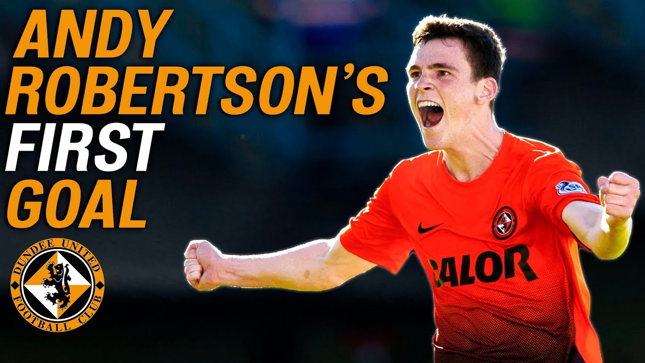 19-Year-Old Andy Robertson Scores his First Dundee United Goal ...
