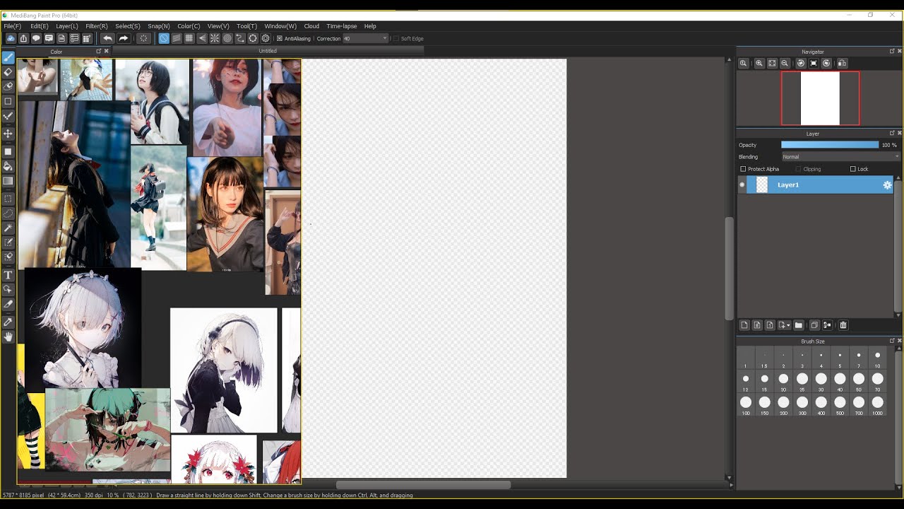 Sketching My OC From Start to Finish - YouTube