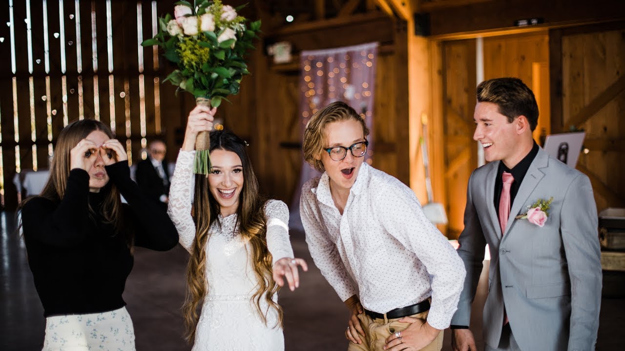 BEHIND THE SCENES OF OUR WEDDING // vlog - YouTube