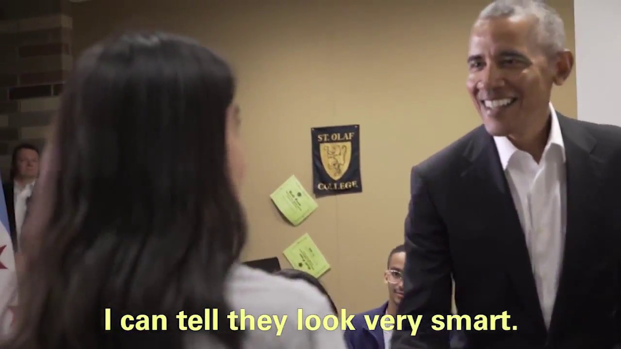 Barack Obama | Everyone Can Code Chicago Showcase - YouTube