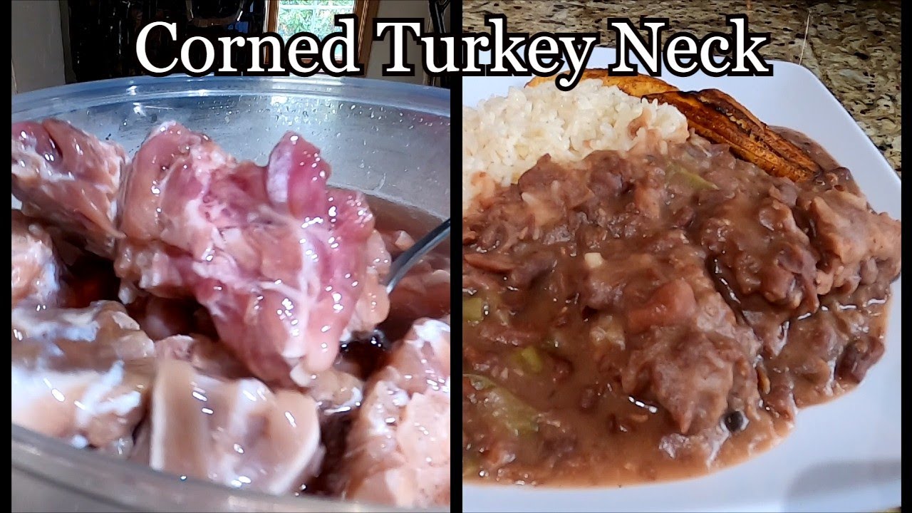 Corned Turkey Neck Stew | Delicious Stew Peas - YouTube