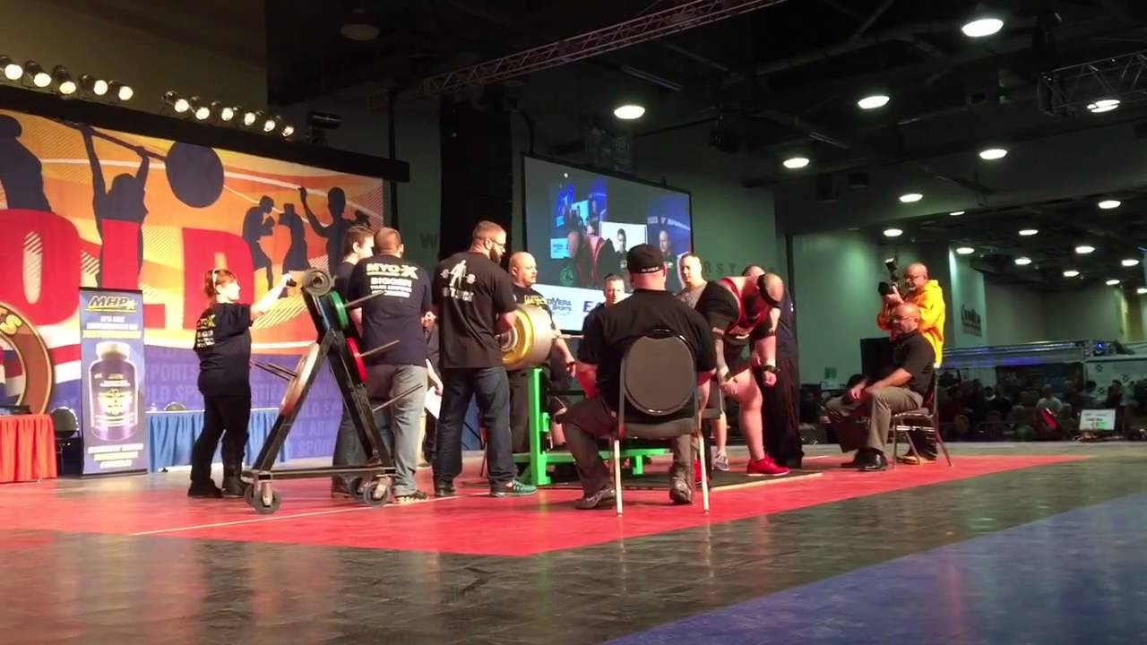 Matt Houser Bench Freaks Arnold Classic 2015 - YouTube