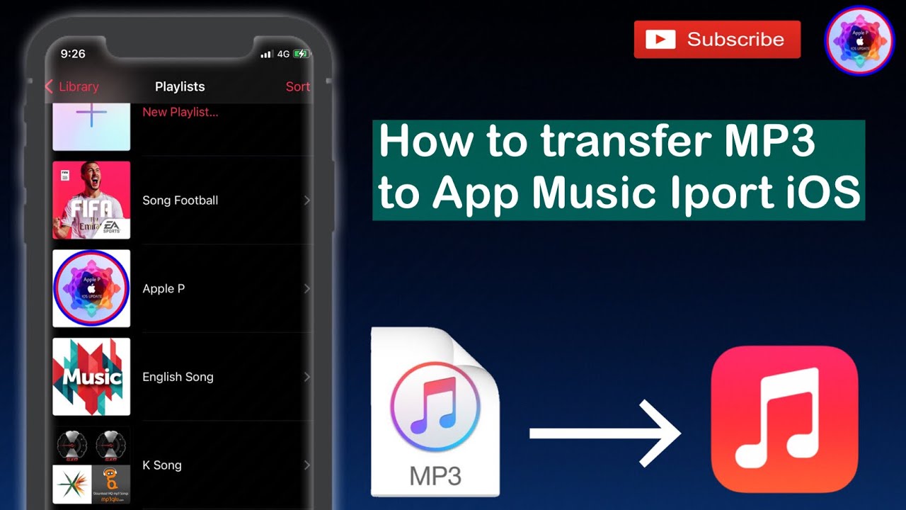 របៀបបញ្ចូលចម្រៀងចូលក្នុង Music របស់ iPhone /How to transfer music mp3 ...
