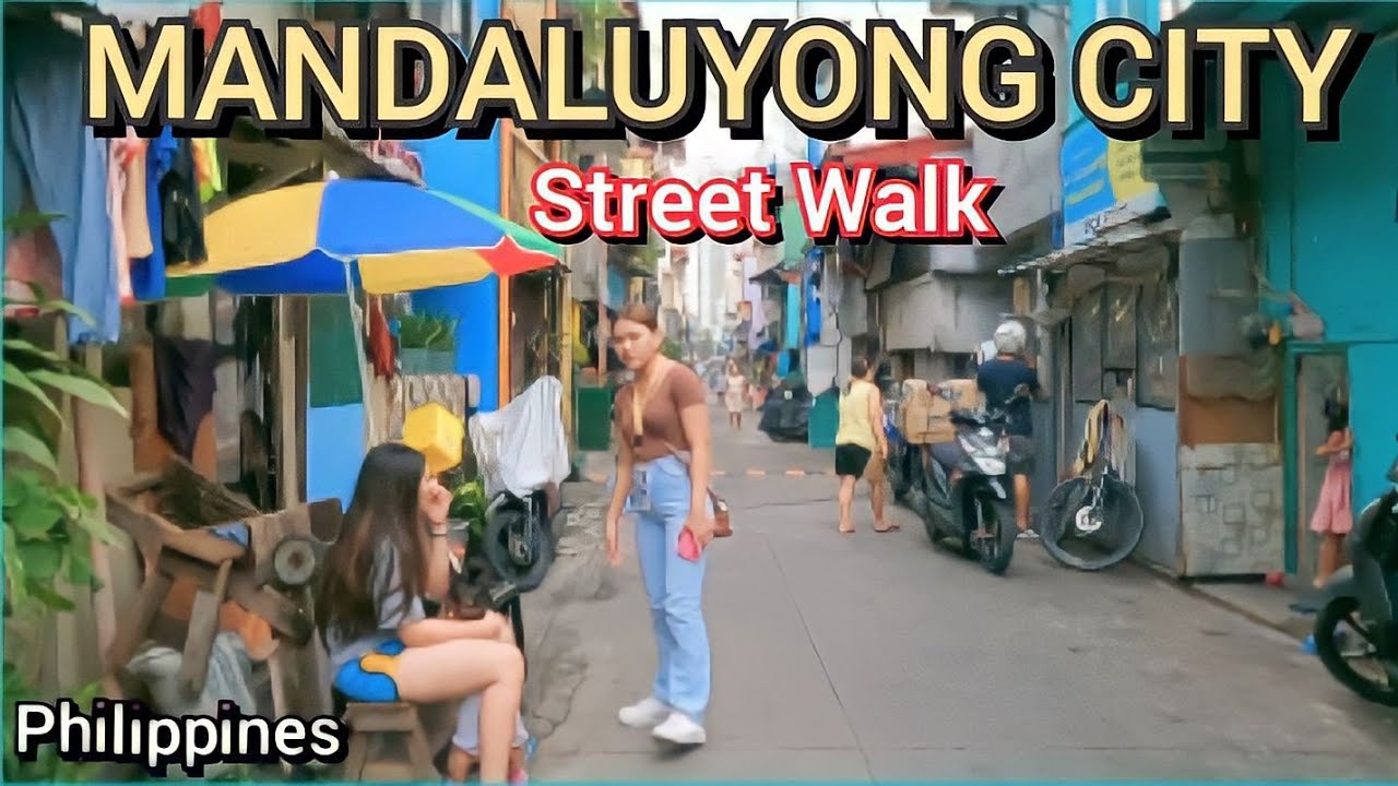 Wandering Streets of Mandaluyong City Philippines - Walking Tour [4K ...