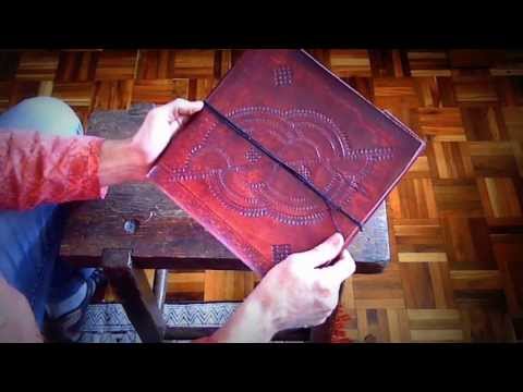 Handmade Leather Journal  1-3 SSE-SKETCH