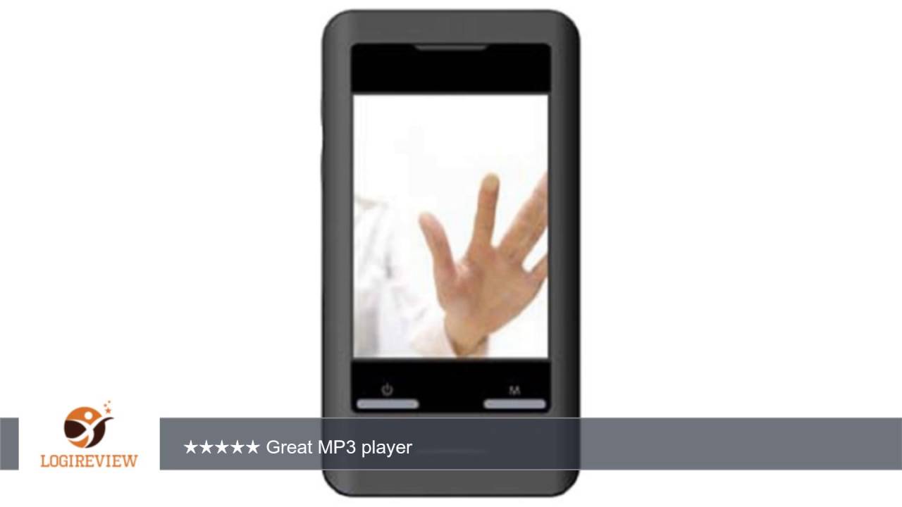 Coby MP828-4G 2.8 Inch Touchscreen 4GB Video MP3 Player with Speaker ...