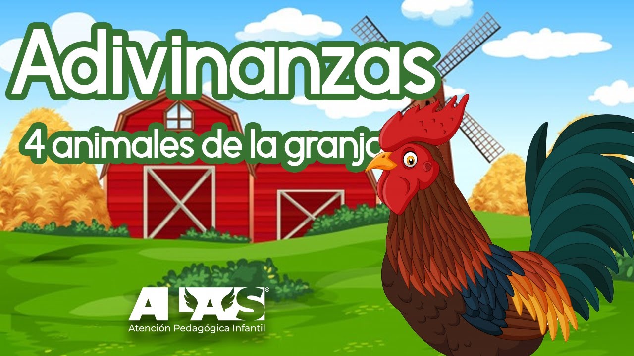 ¿Quién soy? | Adivinanzas de animales de la granja | ALAS - YouTube
