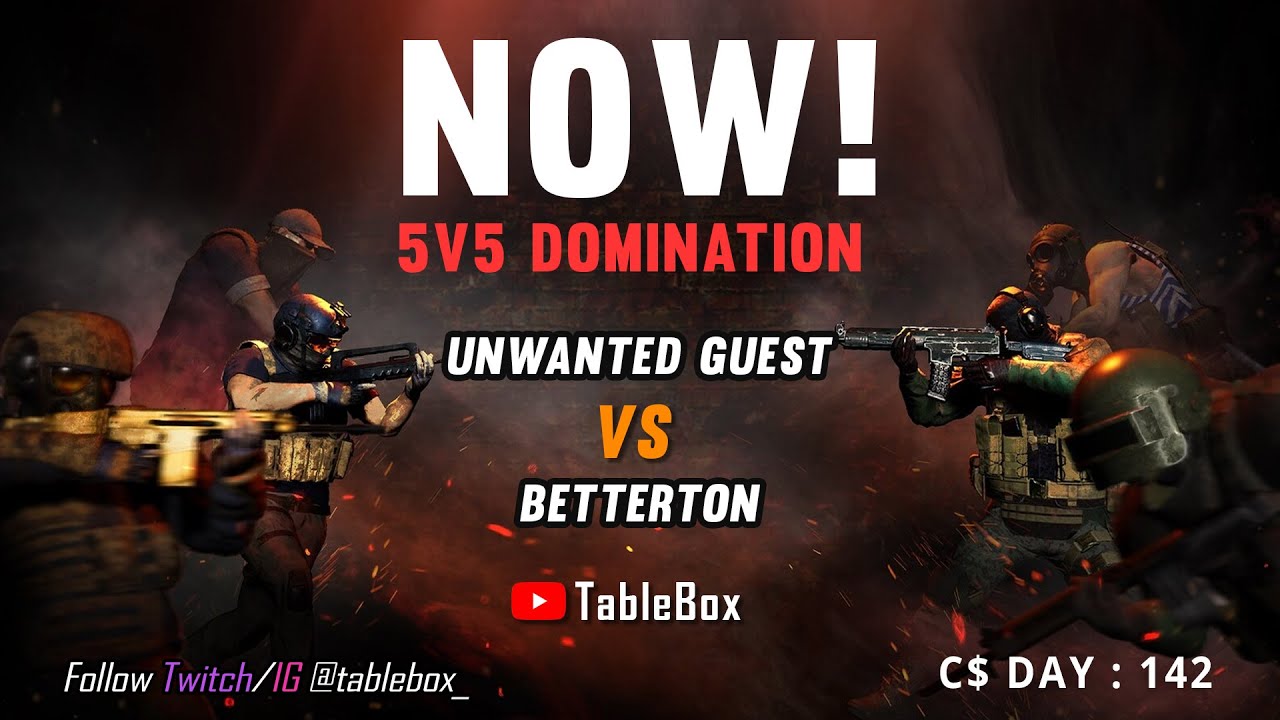 5v5 Domination Tournament - UG vs BETTERTON - Contractors VR ENGLISH US ...