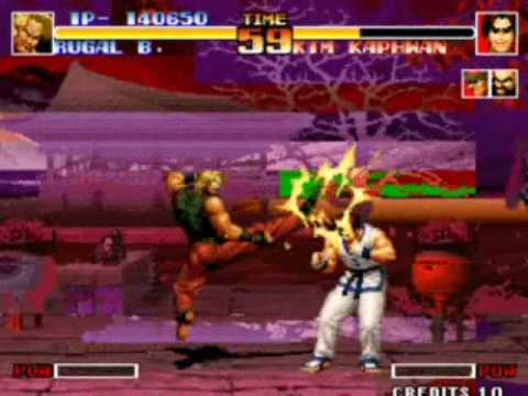 King of Fighters '94: Rugal Playthrough [Part 2] - YouTube