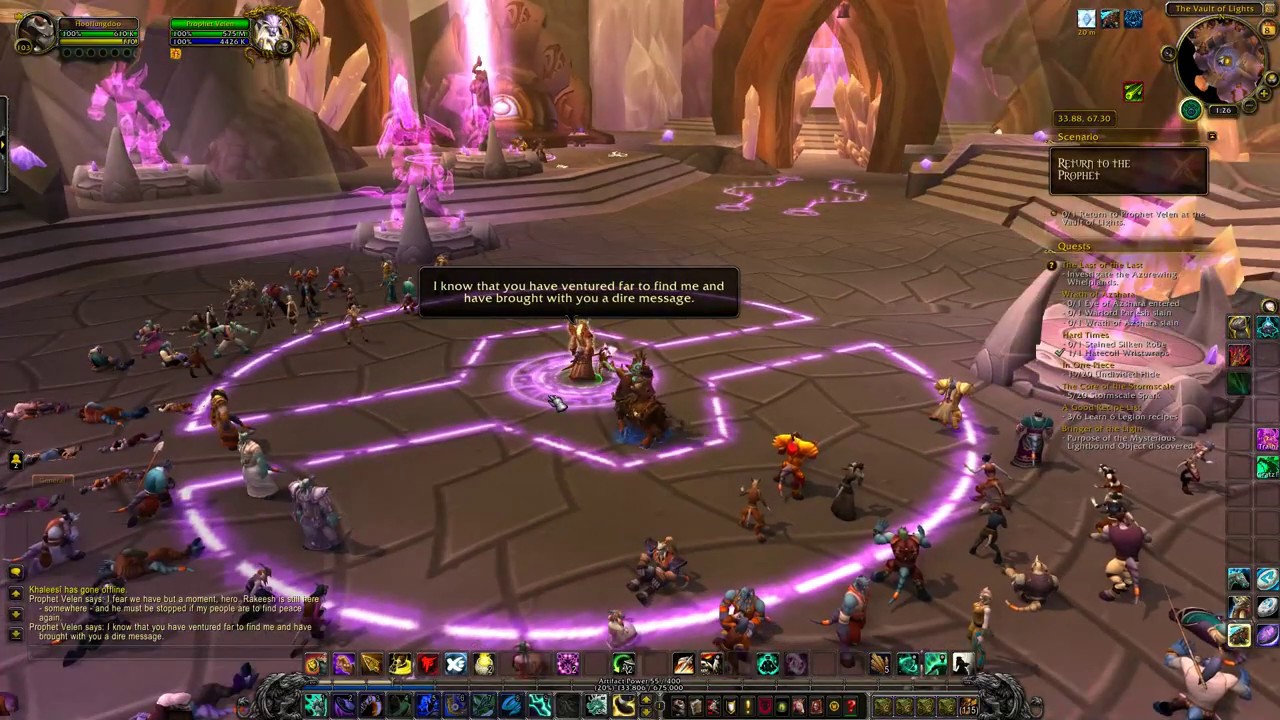 🔴 World of Warcraft - Legion - Rakeesh dies...... Yet again! - YouTube