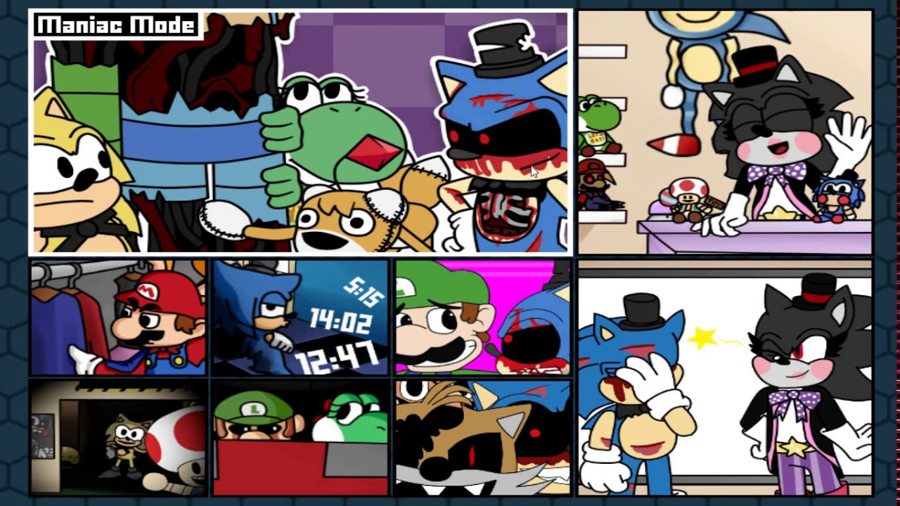 FNAS Maniac mania Phantom Ian boss - YouTube