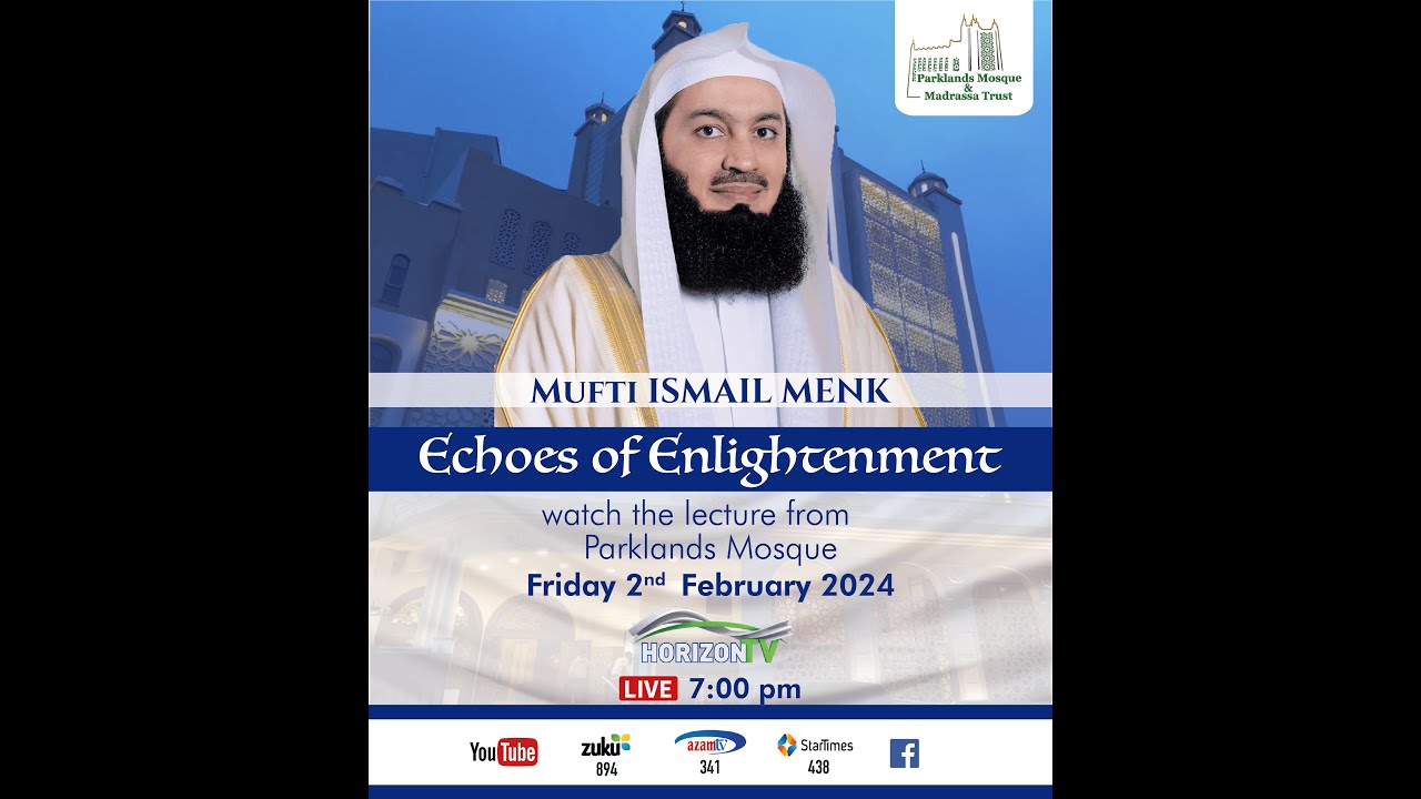 MUFTI ISMAIL MENK IN KENYA! | PARKLANDS MOSQUE - YouTube