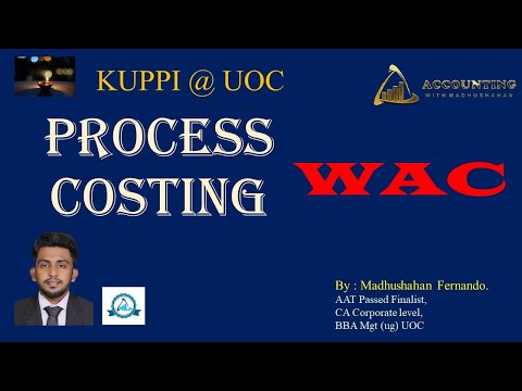Process Costing - WAC Method - YouTube