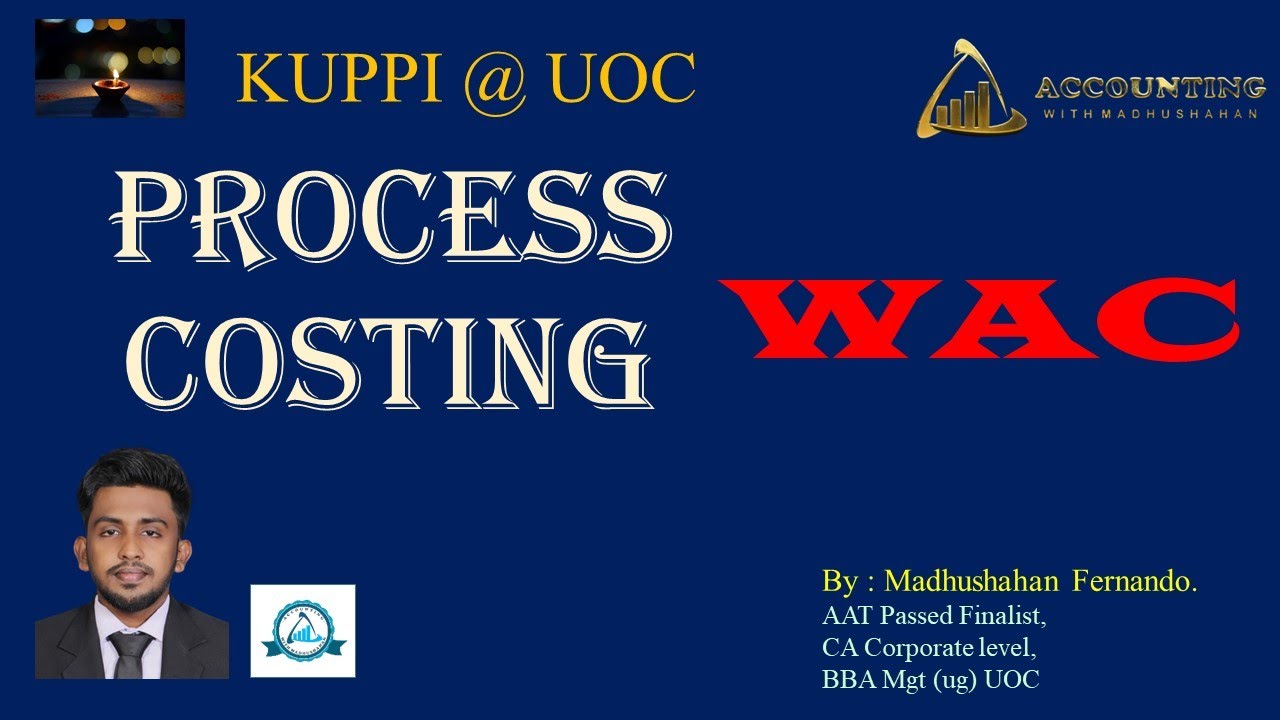 Process Costing - WAC Method - YouTube