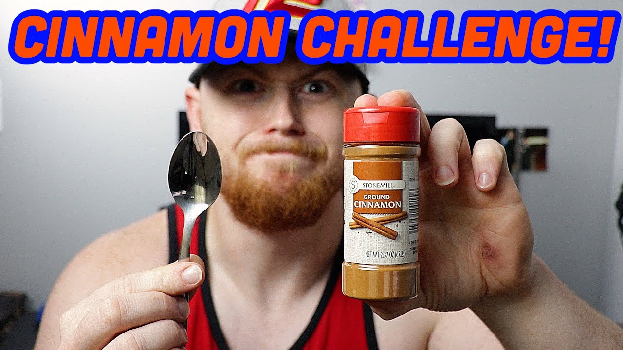 I Try To Conquer The Cinnamon Challenge! - YouTube