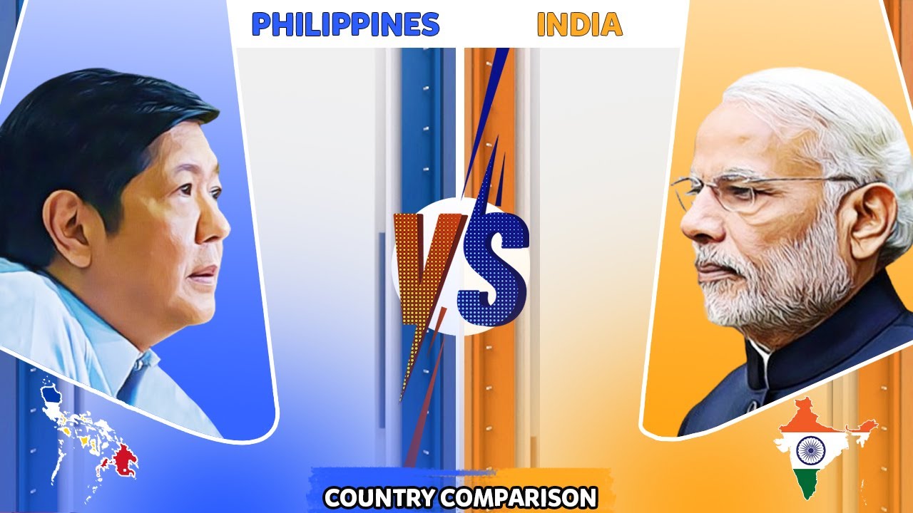 Philippines VS India | Country Comparison - YouTube
