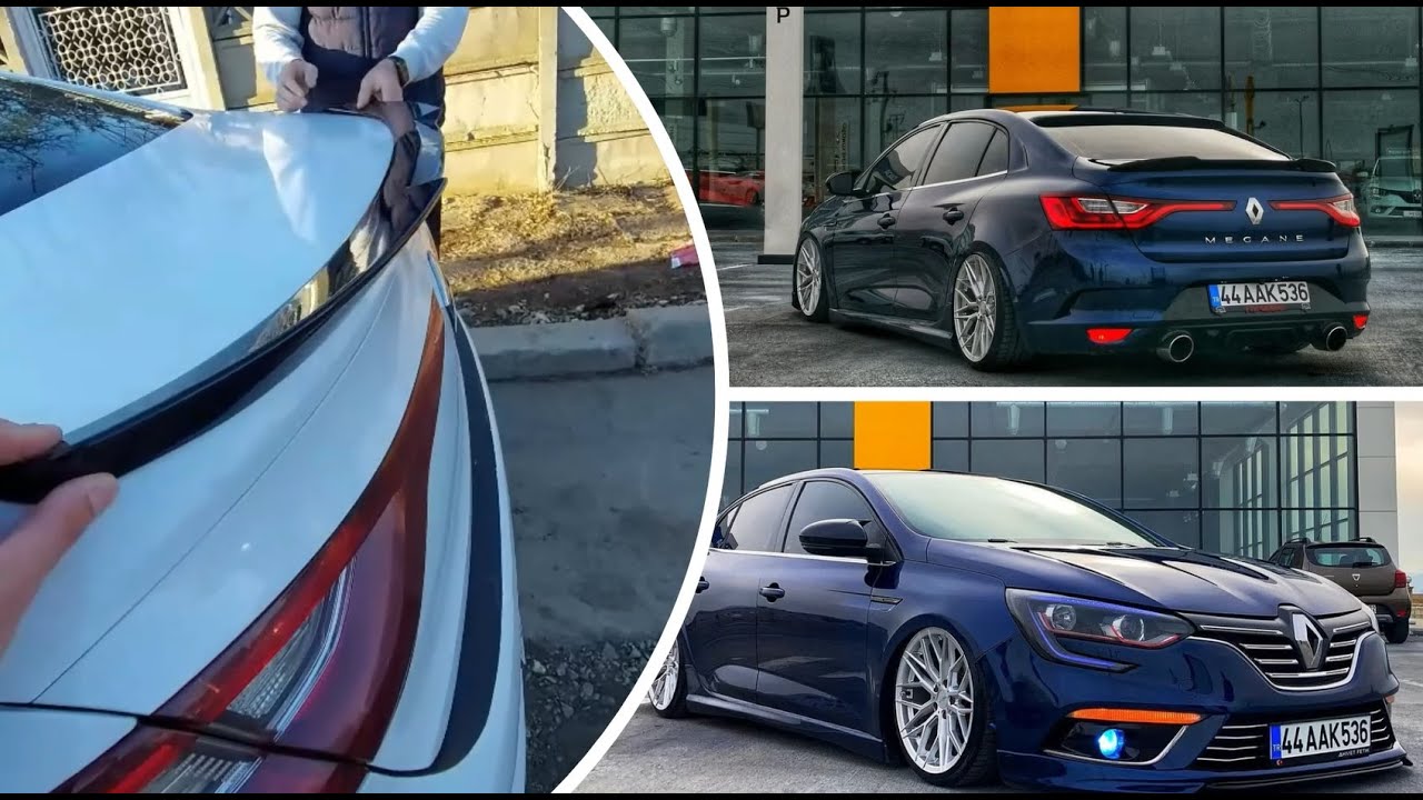 Accesorii tuning pentru orice masina - Eleron portbagaj Megane 4 - YouTube