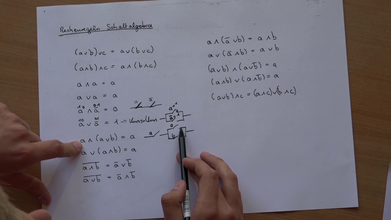 Digitaltechnik 5 - Boolesche Algebra | logische Operatoren ...