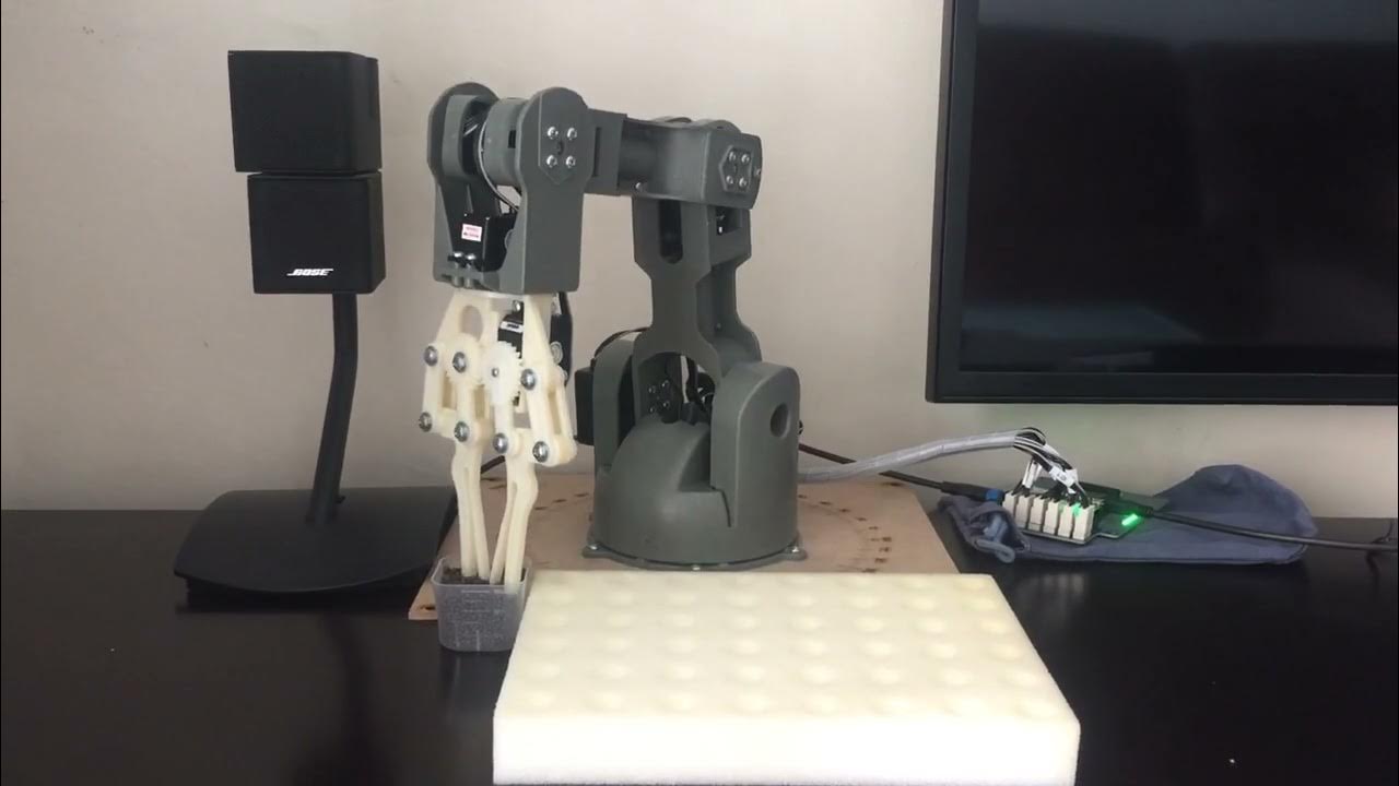 Arduino Robotic Arm - Braccio - Hydroponic Seedings automation in Urban ...