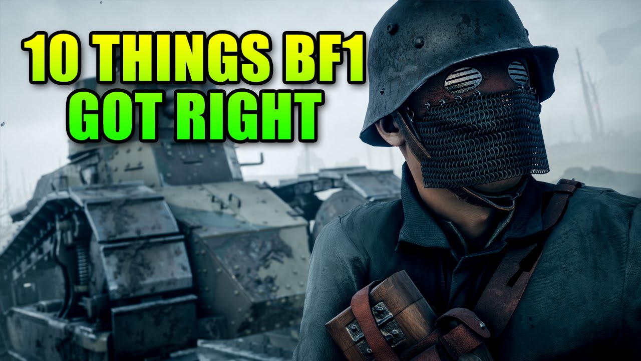 10 Things Battlefield 1 Got Right | BF1 Alpha Gameplay - YouTube
