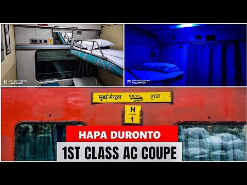 First Class Ac Coupe | Hapa Duronto Express | 1st Class Ac journey ...