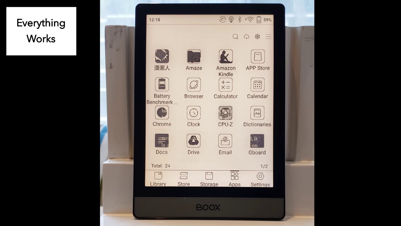 [Review] Boox Poke 2 - Kindle - YouTube