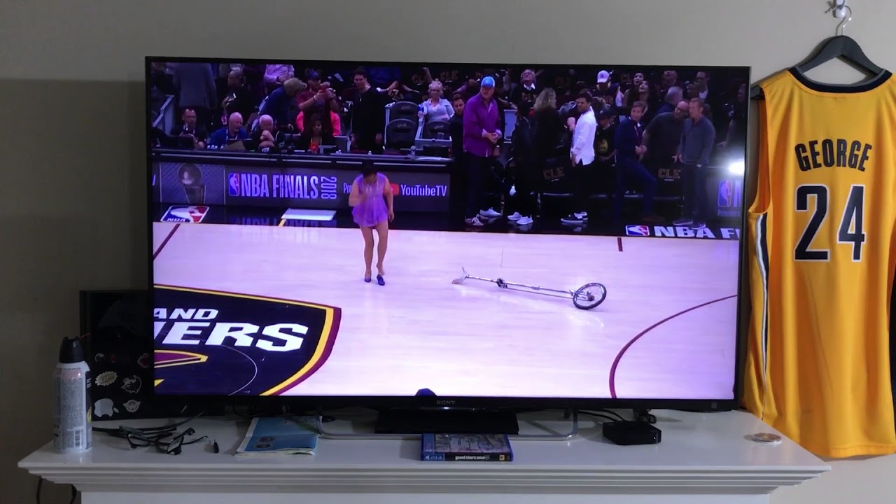 Latest Red Panda NBA Half-time Unicycle Fail!! - YouTube