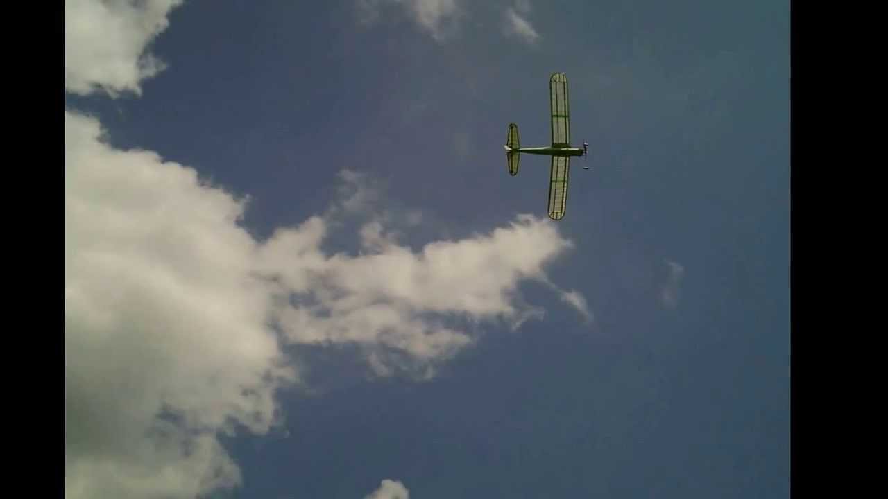 Dallaire Sportster Old Time Model from 1937 Maiden Flight 1 - YouTube