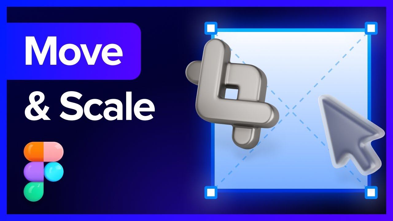 Difference between Move and Scale Tool in Figma - YouTube