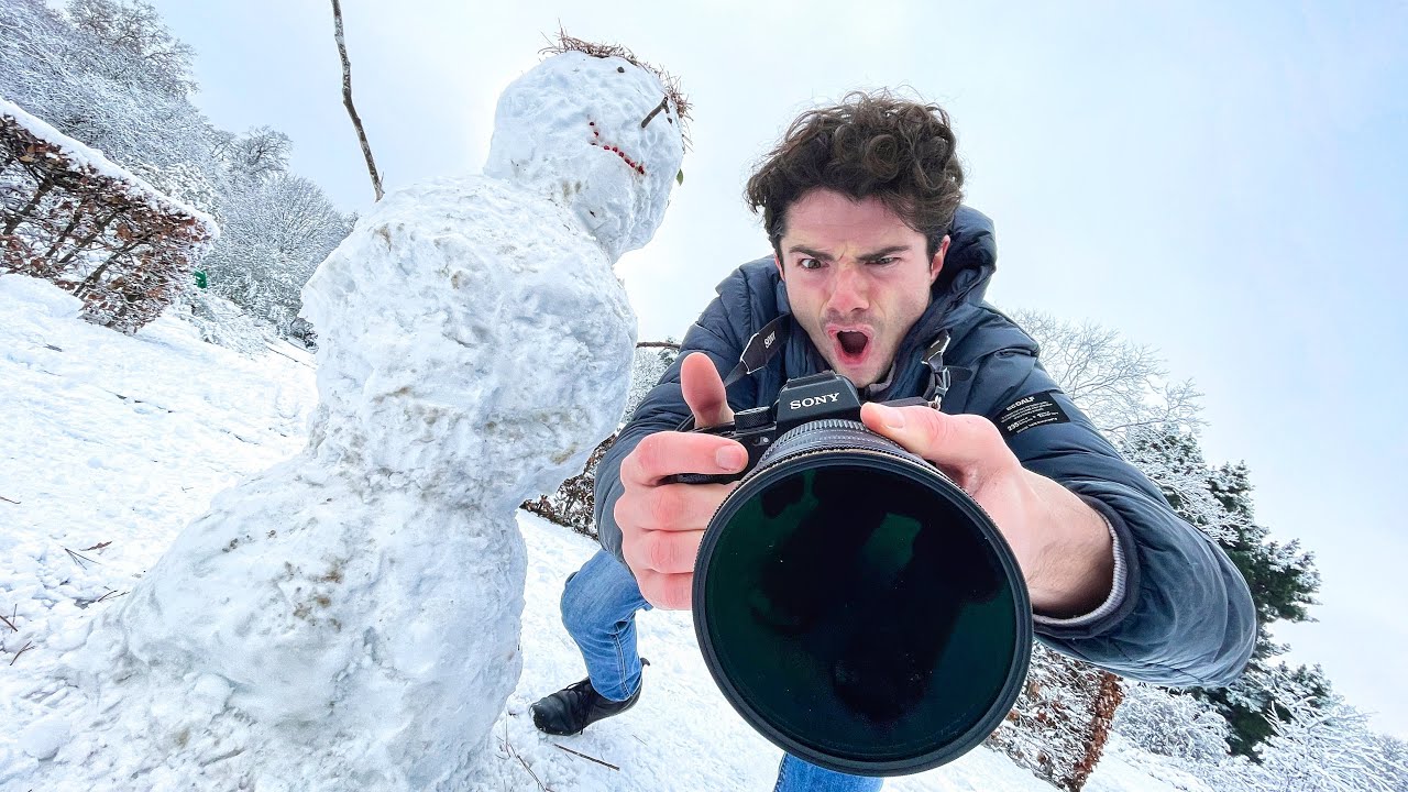 Creating a Cinematic WINTER Video (HANDHELD) | Behind The Scenes ...