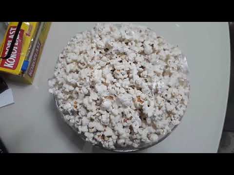 #We popcorn in the microwave MİKRODALĞADA MISIR PATLATMAK