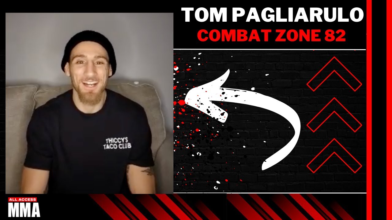 Tom Pagliarulo talks overcoming eye injury & Combat Zone 82 Title fight ...