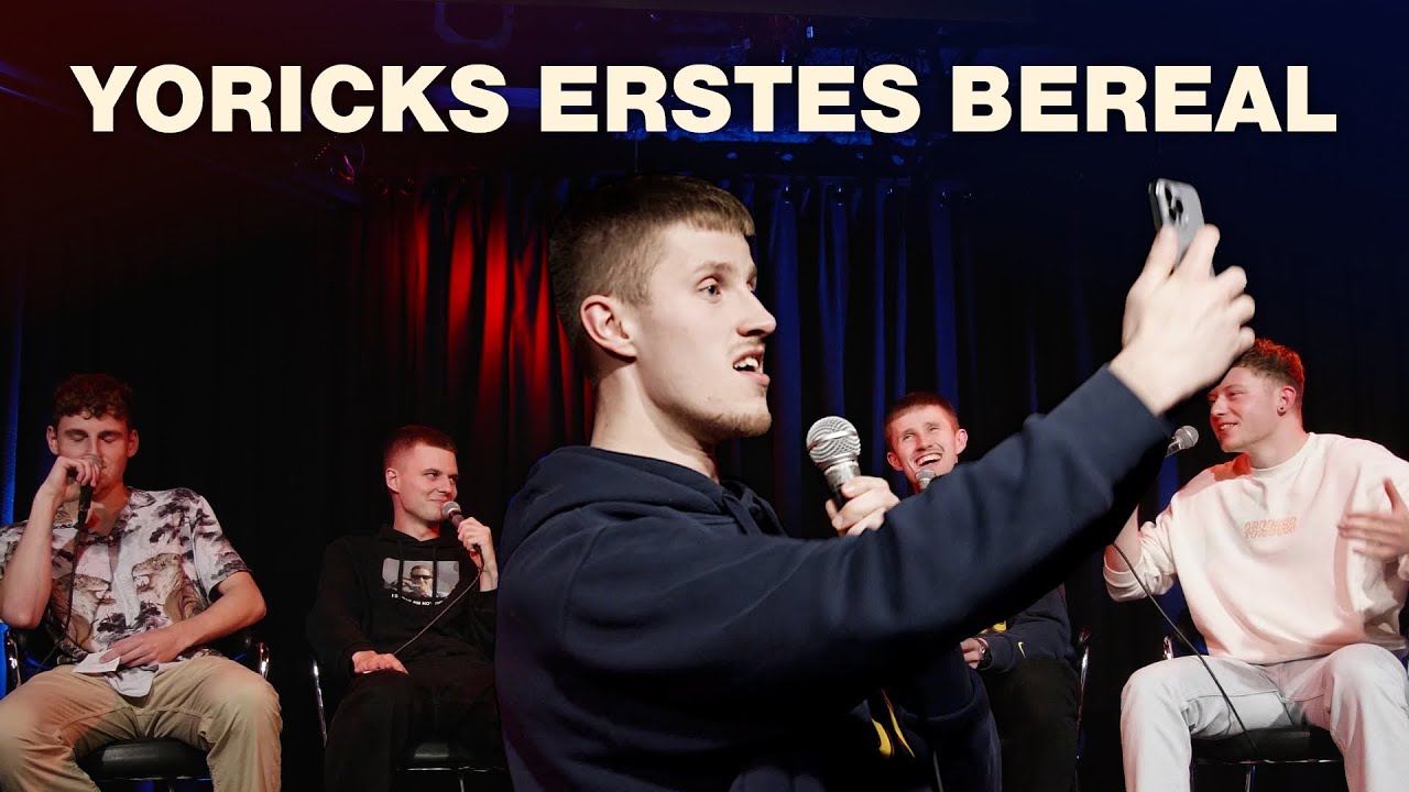 Yoricks erstes Be Real | 4 Feinde Live - YouTube