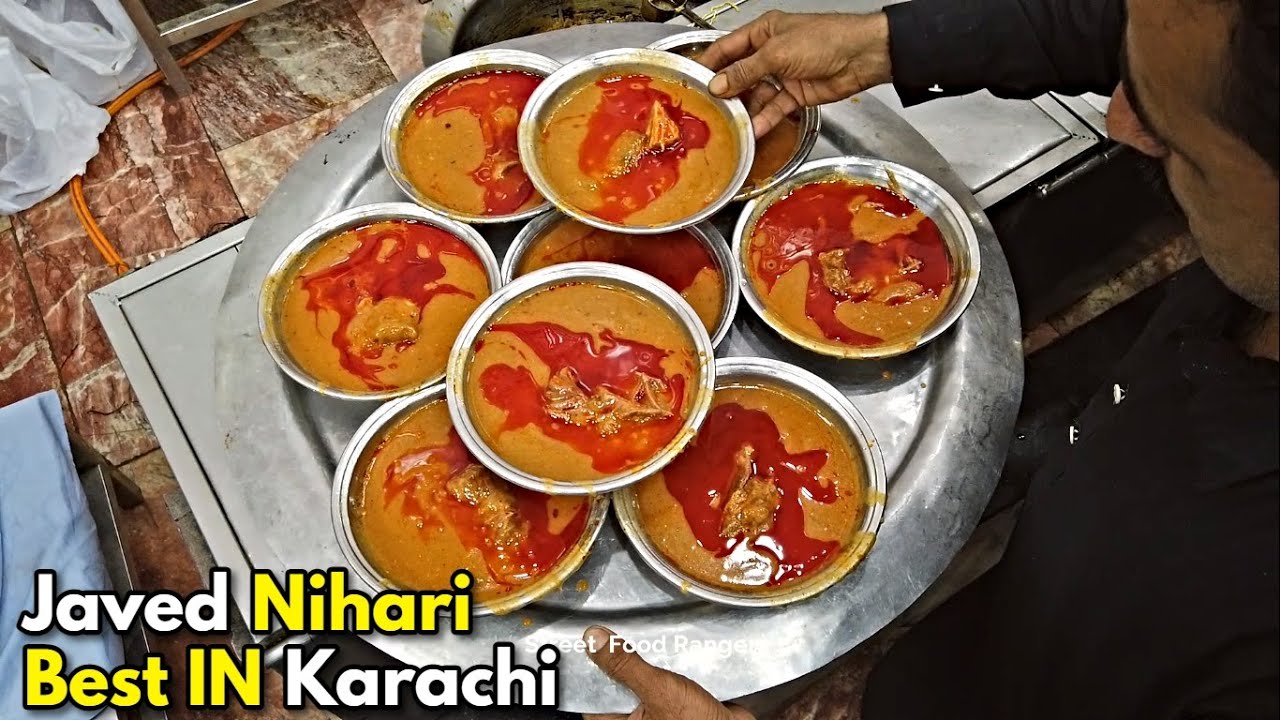 New Delhi Javed Nihari - Special Brain Nihari - Pakistani Street Food ...