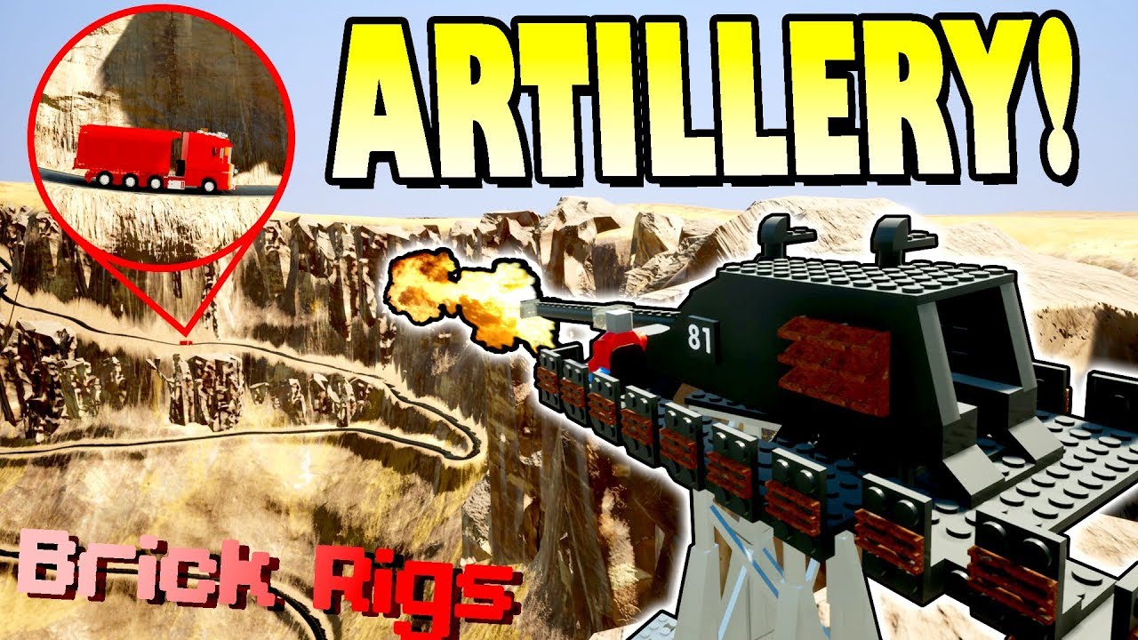 LONG RANGE ARTILLERY VS TRUCK CHALLENGE! - Brick Rigs Multiplayer ...