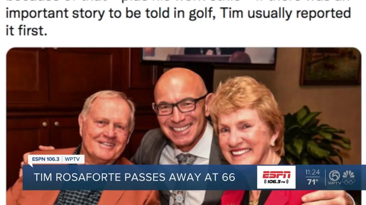 Golf world remembers Tim Rosaforte - YouTube